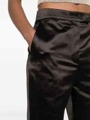 Fendi Bootcut Satin Trousers