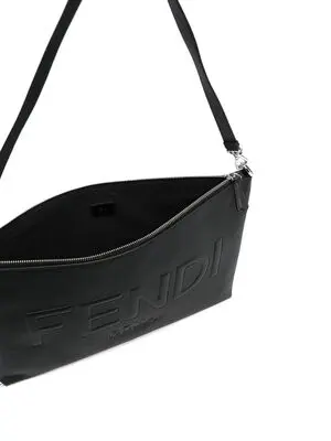 Fendi Embossed-logo Clutch