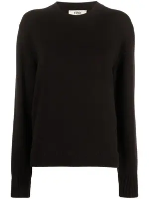 Women's Fendi Black Knitwear