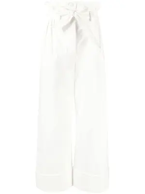 Max Mara Paper-bag Waist Trousers