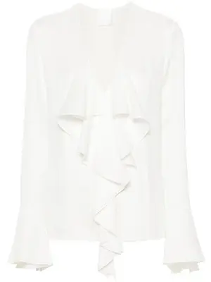 Givenchy V Neck Blouses