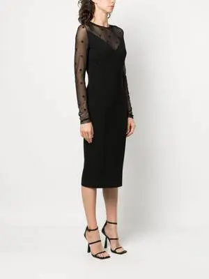 Givenchy Logo-jacquard Midi Dress