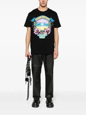 Givenchy World Tour Oversized T-shirt In Cotton