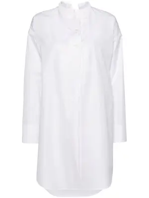 Givenchy Stand-up Collar Mini Shirt Dress