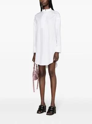 Givenchy Stand-up Collar Mini Shirt Dress