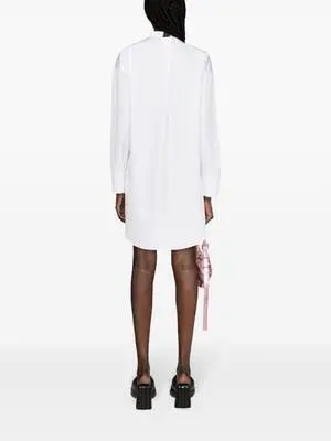 Givenchy Stand-up Collar Mini Shirt Dress