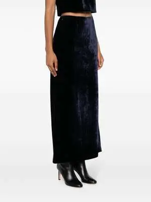 Fendi Velvet Maxi Skirt