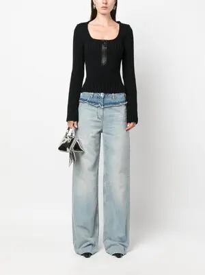 Givenchy Low-rise Straight-leg Jeans