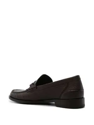 Fendi O’lock Leather Loafers