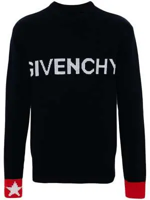 Givenchy Logo-intarsia Sweater