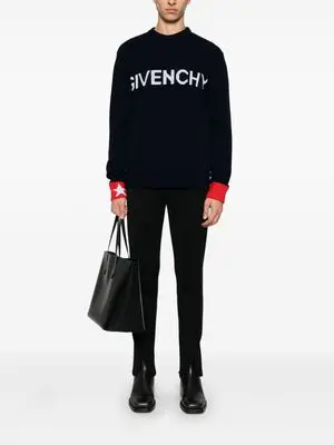 Givenchy Logo-intarsia Sweater
