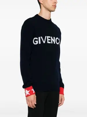 Givenchy Logo-intarsia Sweater