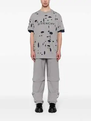 Givenchy Detachable-leg Cotton Track Pants