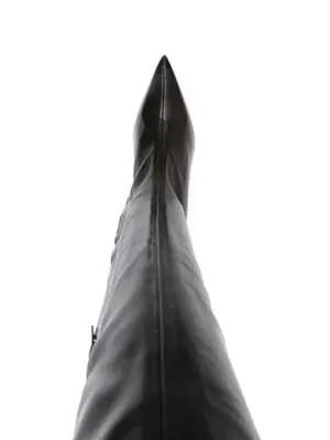 Givenchy 80mm Leather Thigh-high Boots