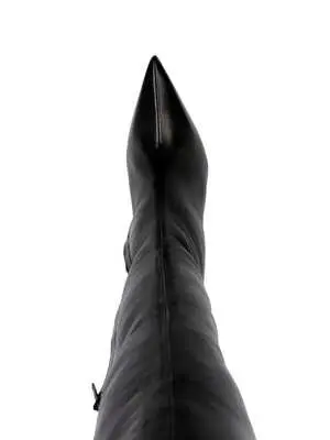 Givenchy 80mm Leather Thigh-high Boots