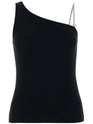 Givenchy 4g-plaque Ribbed-knit Tank Top