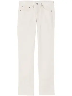 RE/DONE The Anderson Mid-rise Straight-leg Jeans
