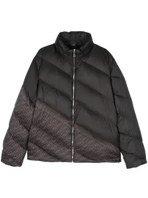 Fendi Ff-print Padded Jacket