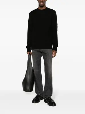 Givenchy Pocket-appliqué Wool Jumper