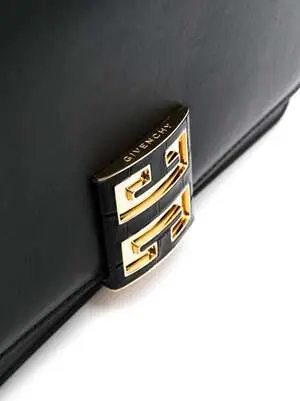 Givenchy 4g Leather Crossbody Bag - Black