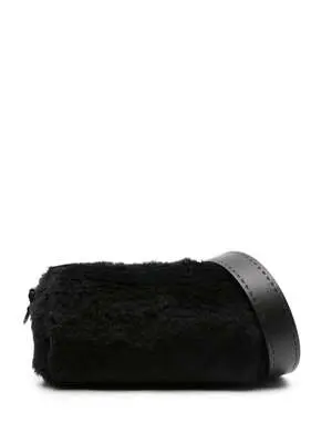 Max Mara Teddy Roll Camel Hair Shoulder Bag
