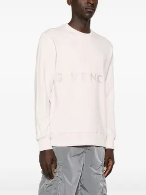 Givenchy Logo-embroidered Cotton Sweatshirt