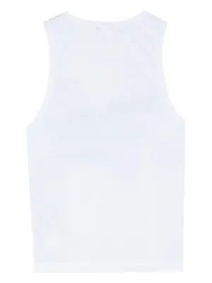 Comme Des Garçons Lips-print Scoop-neck Tank Top