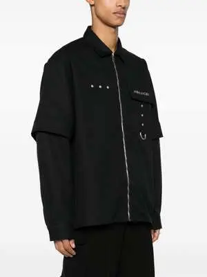 Givenchy Zip-up Cotton Shirt
