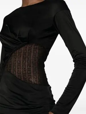 Givenchy Lace Panelled Top