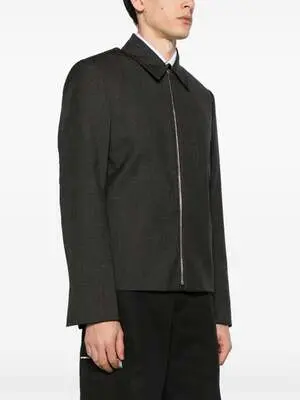 Givenchy Wool Bomber Jacket - Grey