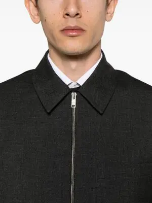 Givenchy Wool Bomber Jacket - Grey