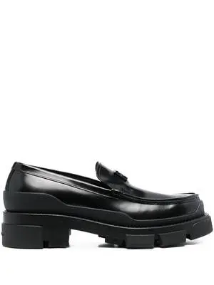 Givenchy Embossed-logo Loafers