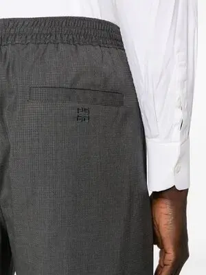 Givenchy Drawstring Straight Trousers
