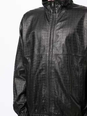 Givenchy Embossed 4g Leather Jacket