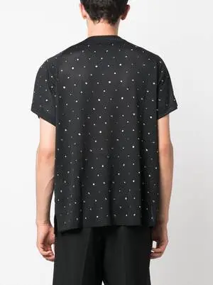 Givenchy Stud-embellished Short-sleeved Shirt