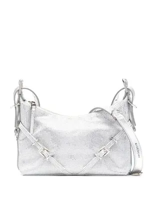 Givenchy Givenchy Mini Voyou Crossbody Bag Silver