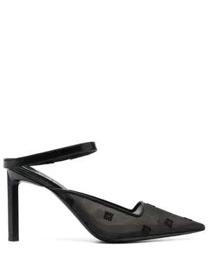 Givenchy 100mm Logo-embroidered Mules