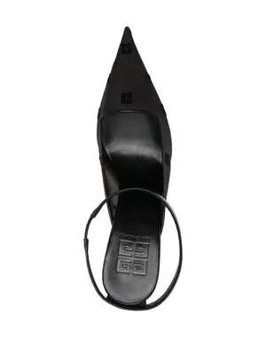 Givenchy 100mm Logo-embroidered Mules