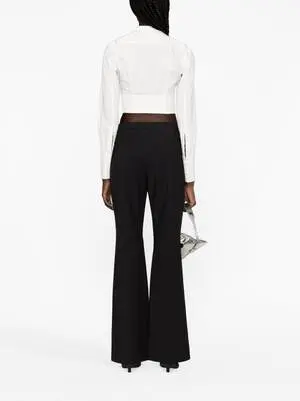 Givenchy Flared Tailored Trousers - Black