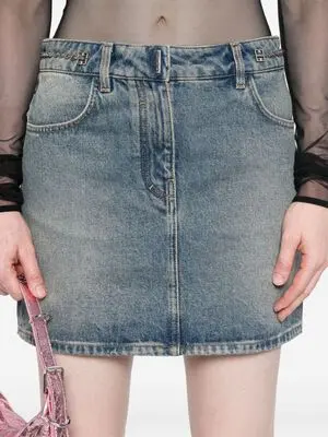 Givenchy 4g-chain Mini Skirt