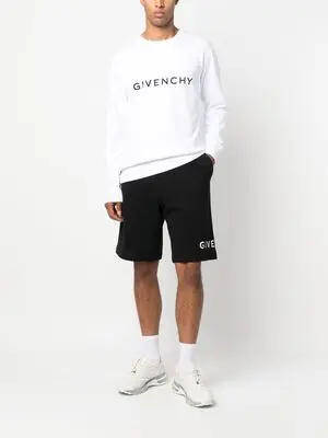 Givenchy Logo-print Track Shorts