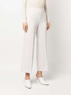 Max Mara Knitted Flared Trousers