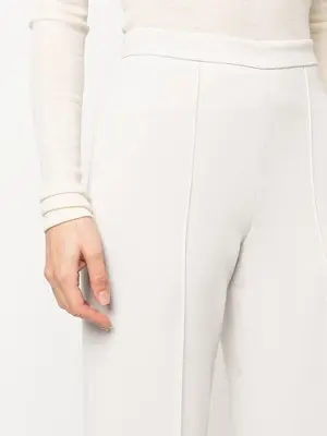 Max Mara Knitted Flared Trousers