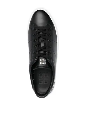 Givenchy Logo-print Leather Sneakers