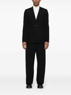 Givenchy Logo-plaque Wool Blazer