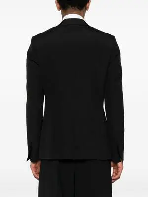 Givenchy Logo-plaque Wool Blazer