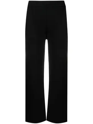 Max Mara Tapered Cotton-jersey Trousers