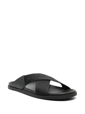 Givenchy G Plage Crossover-strap Sandals