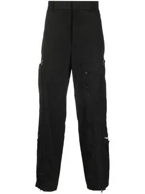 Givenchy Multiple Zip-pockets Poplin Trousers