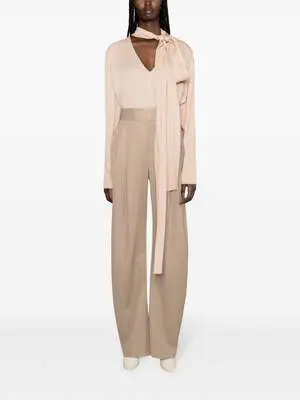 Givenchy Scarf-detail Silk Blouse